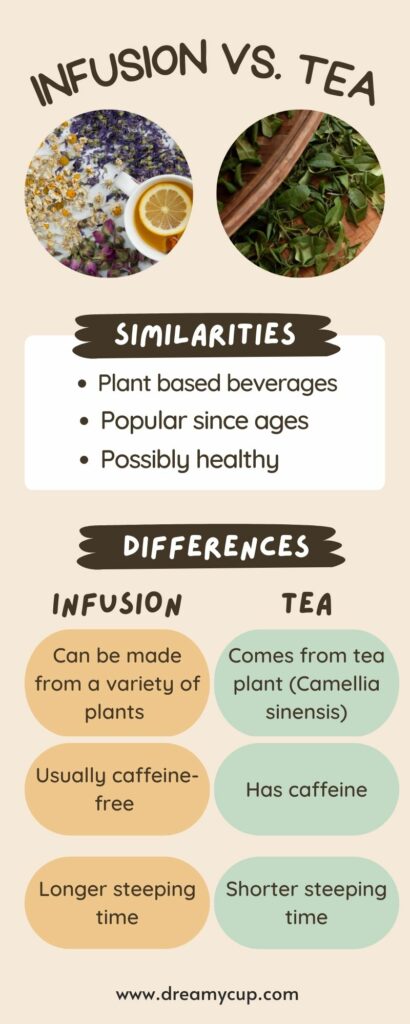 Infusion vs. Tea: What’s the Difference?
