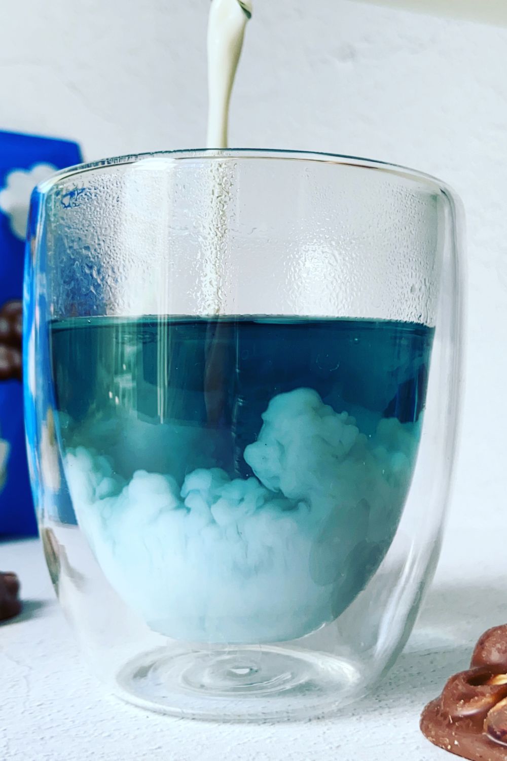 Butterfly Pea Milk Tea