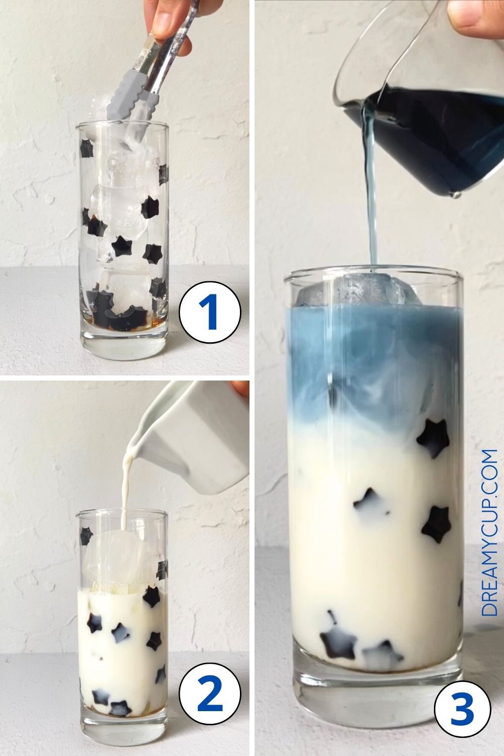 Butterfly Pea Milk Tea