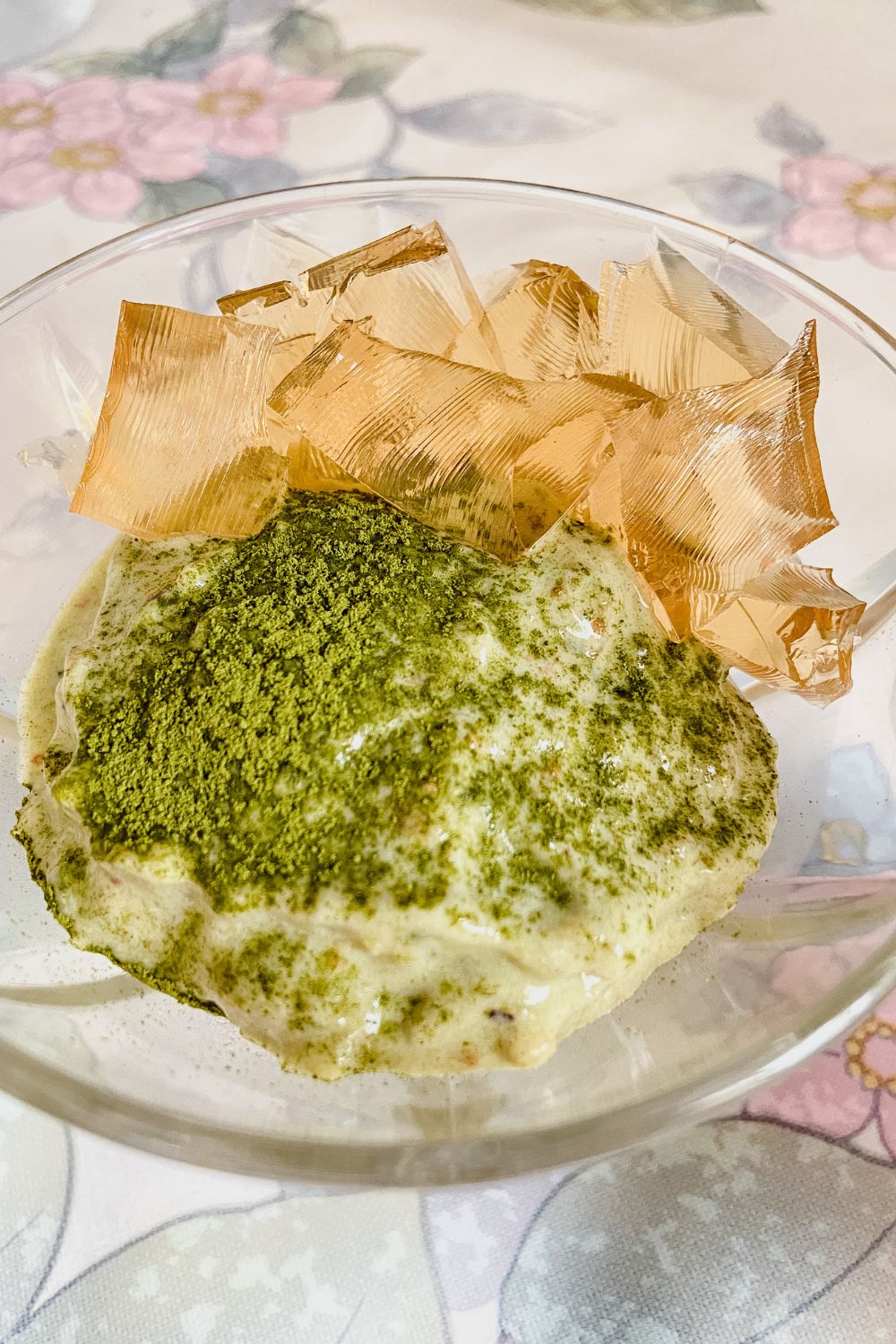 Matcha Fig Nice Cream - Without Banana